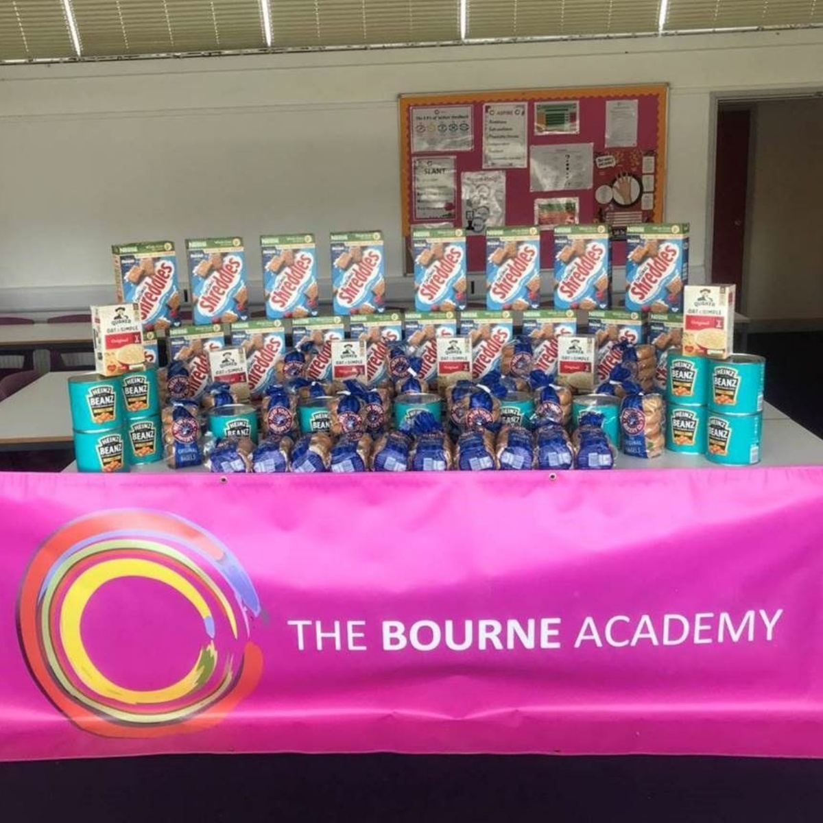 The Bourne Academy - The Bourne Academy Providing Breakfasts for Families